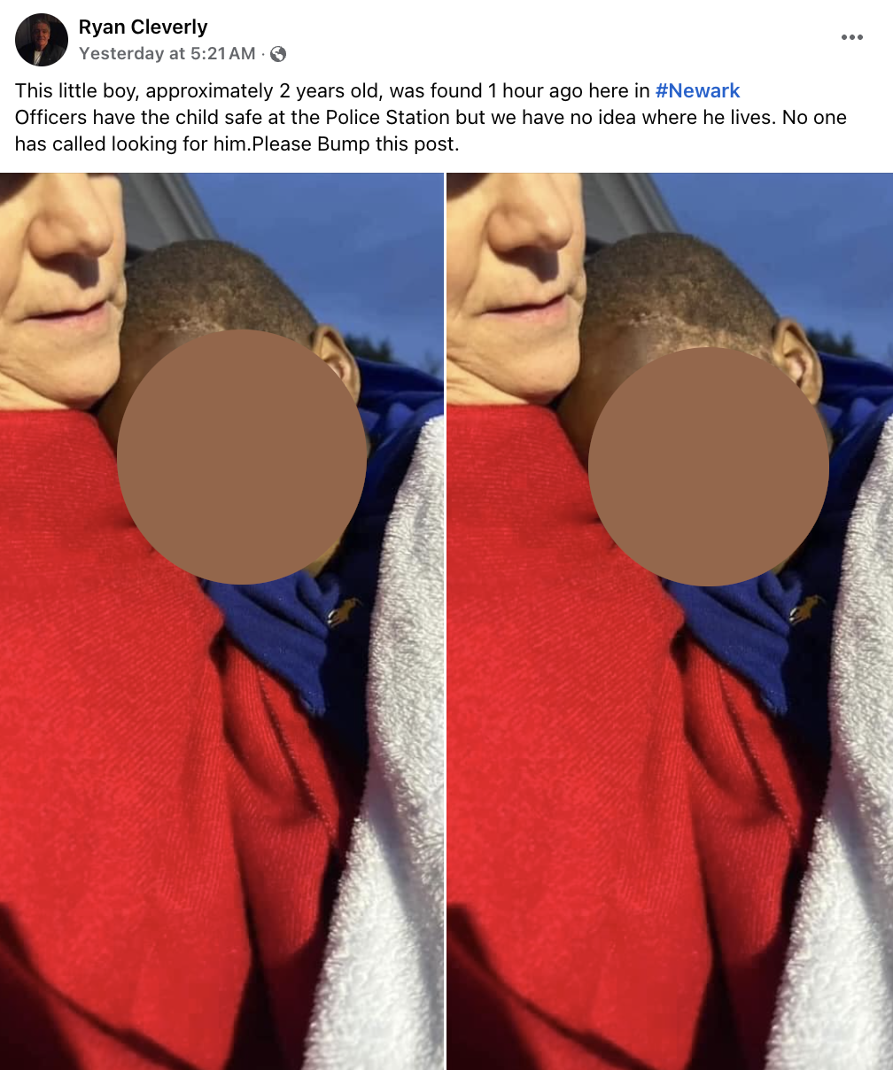 Fact Check: Repeat Posts About 'Approximately 2 Years Old' Boy Taken To Police Station Are NOT ...